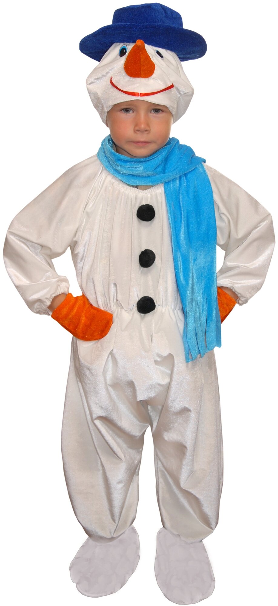 Костюм детский Снеговик-2 (128)