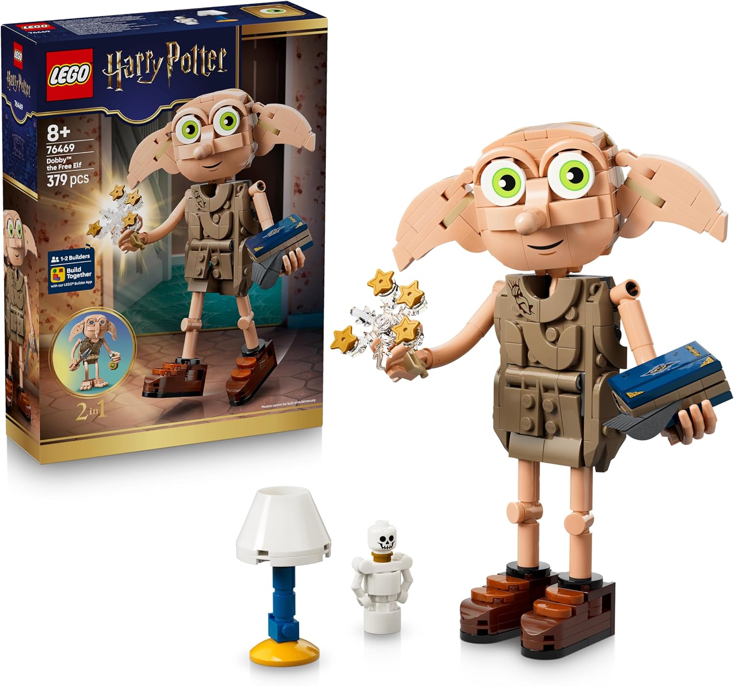 Конструктор LEGO Harry Potter - Добби, свободный эльф 379 эл. - Лего Гарри Поттер 76469