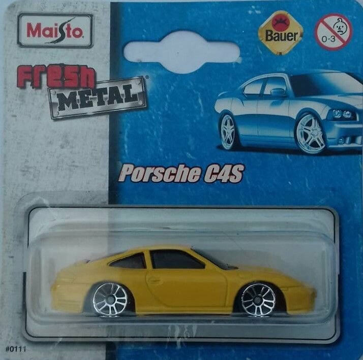Модель автомобиля Porsche C4S 7 см