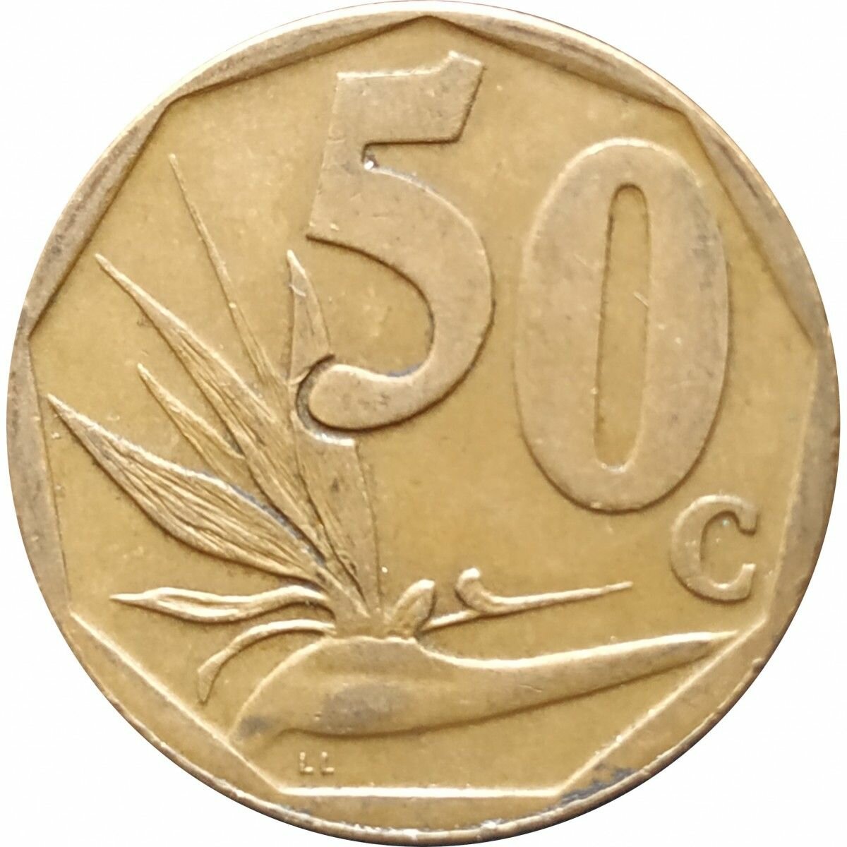 50 центов 2013 ЮАР из оборота