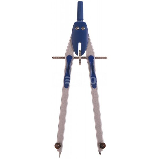 Циркуль Deli Accuro EG30994 корпус синий металл в компл: грифель
