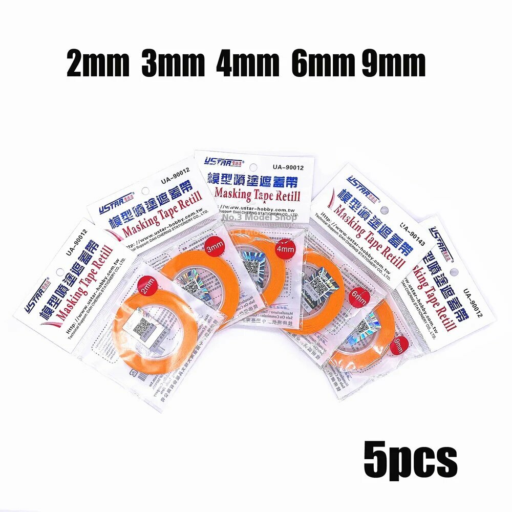 Малярная лента Manual Moment для моделирования 1/35 2 3 4 6 9mm