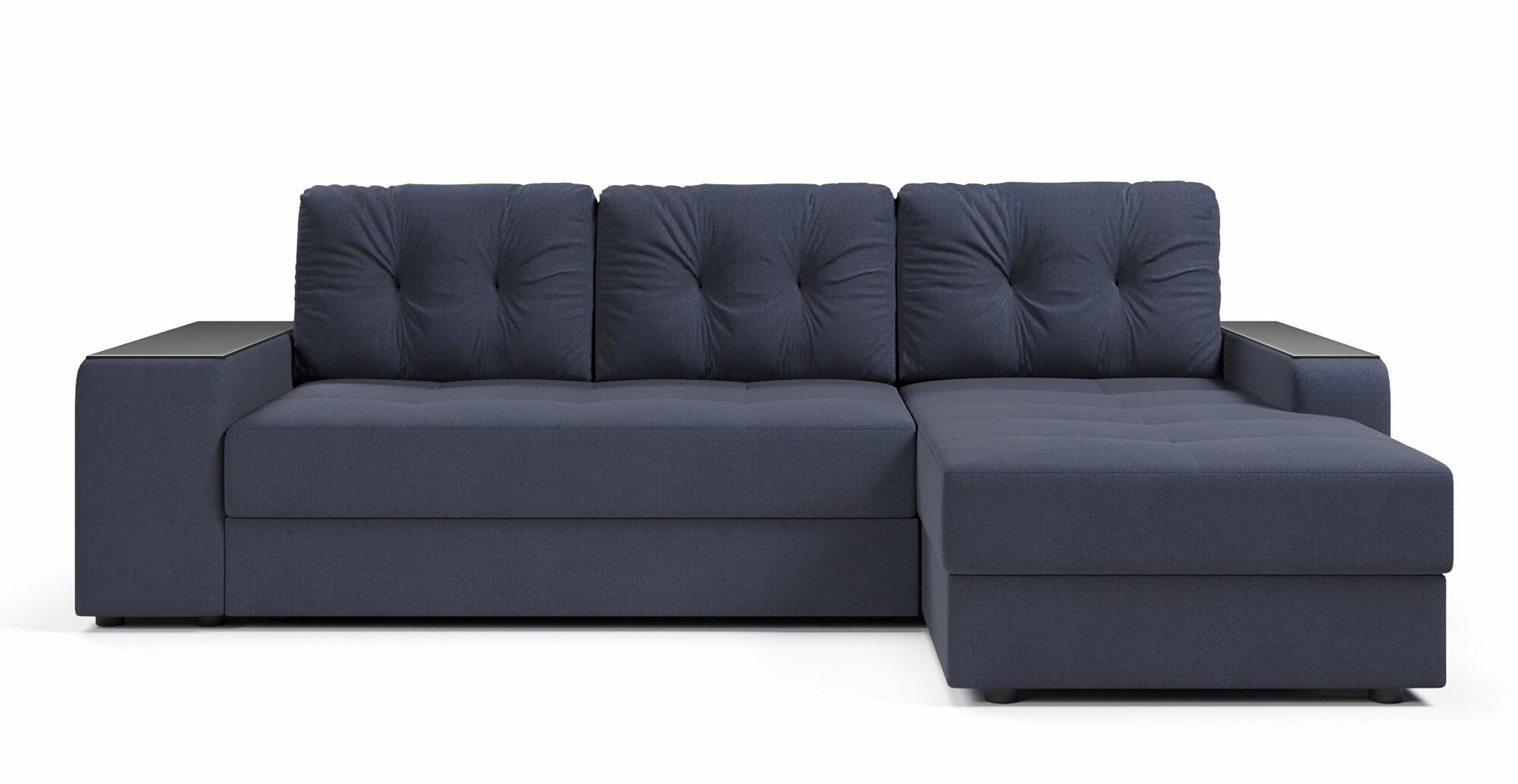 Угловой диван-кровать Дубай 4, 253х162х88 см, механизм Еврокнижка, диван раскладной большой, с ящиком для белья