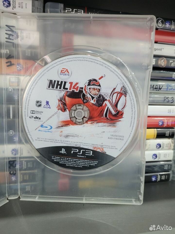 NHL 14 PS3 (рус.суб.), без обложки