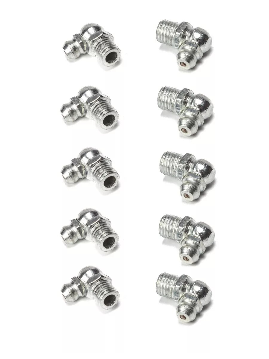 M8 (90 градусов) пресс-масленка тавотница-(комплект 10 шт.)