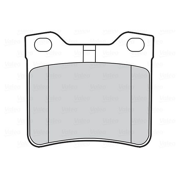 VALEO 301063 (032102 / 032110 / 05P622) колодки тормозные дисковые задн Peugeot (Пежо) 607 00-04, 406 95-