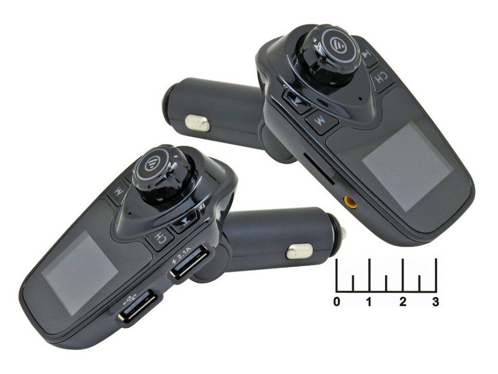 Модулятор MP3/FM/USB + bluetooth 5V 3.1A T11