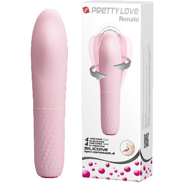 Baile Pretty Love Ronald, розовый Небольшой вибратор для стимуляции клитора