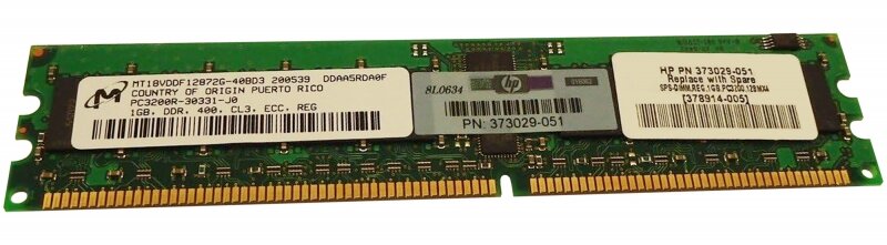 Оперативная память HP 373029-051 DDR 1Gb