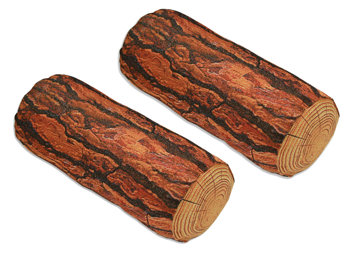 Подушка Полено Кедр, 2 шт.