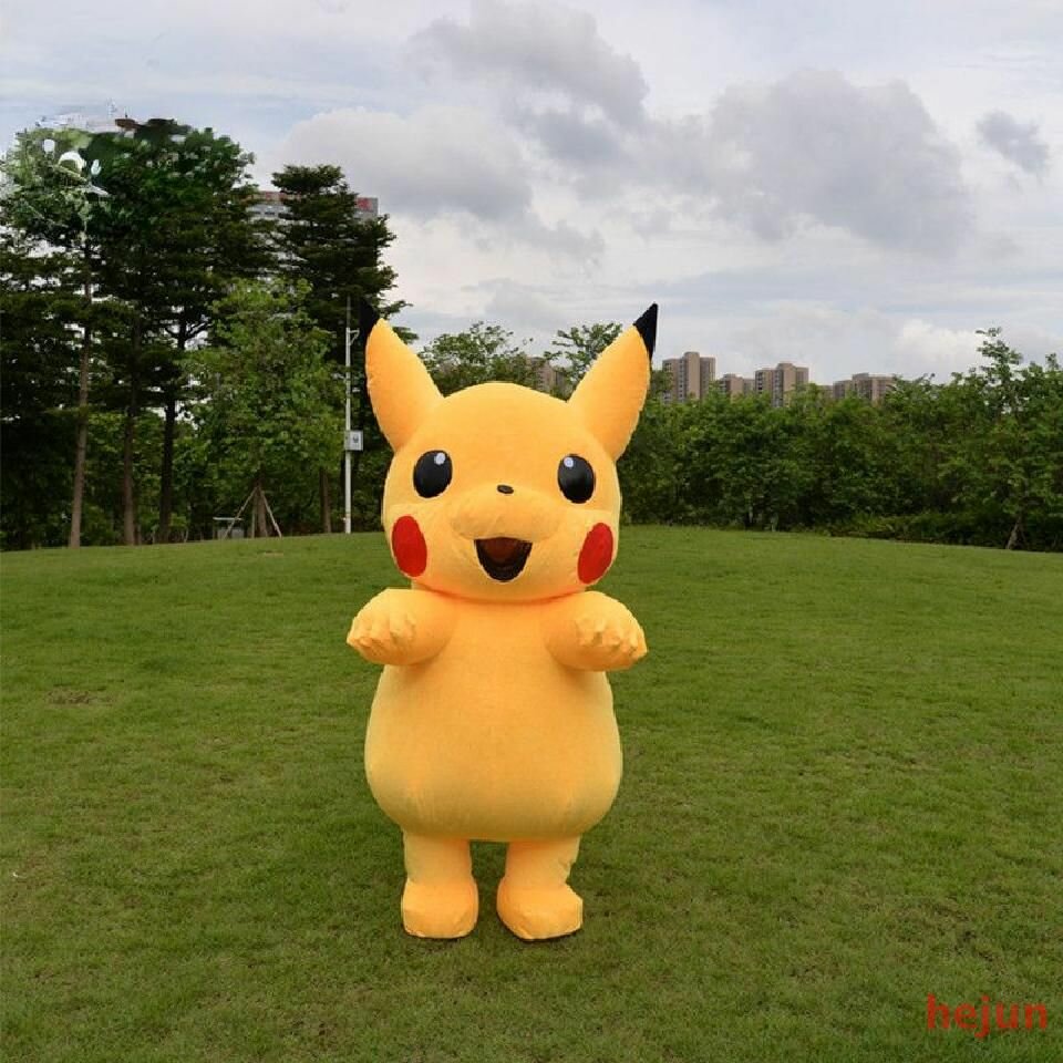 Карнавальный Костюм, Ростовая Кукла , Надувной Пикачу, Талисман Костюма