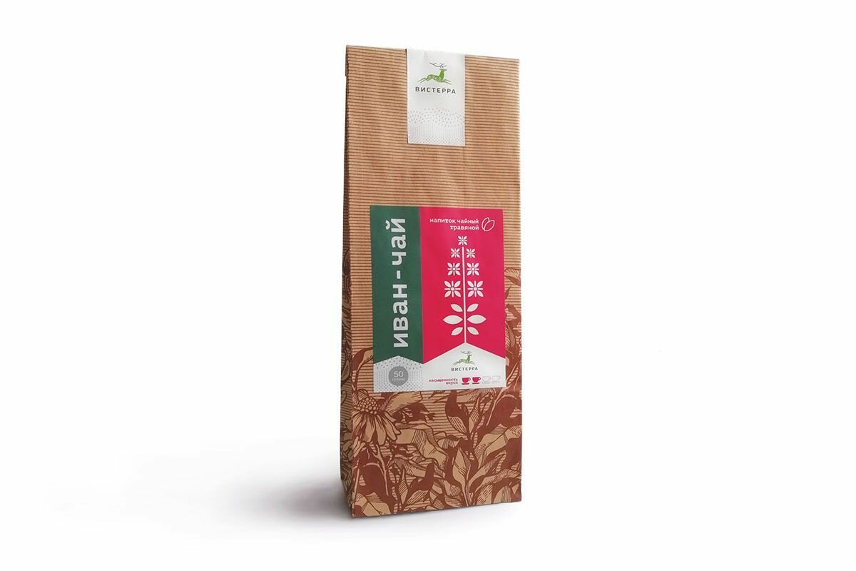 Напиток чайный травяной "Иван-чай" слабоферментированный, 50 гр.