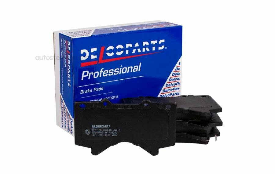 DELCOPARTS 19374444 колодки тормозные передние (тормозная система) TOYOTA LAND CRUISER LEXUS LX