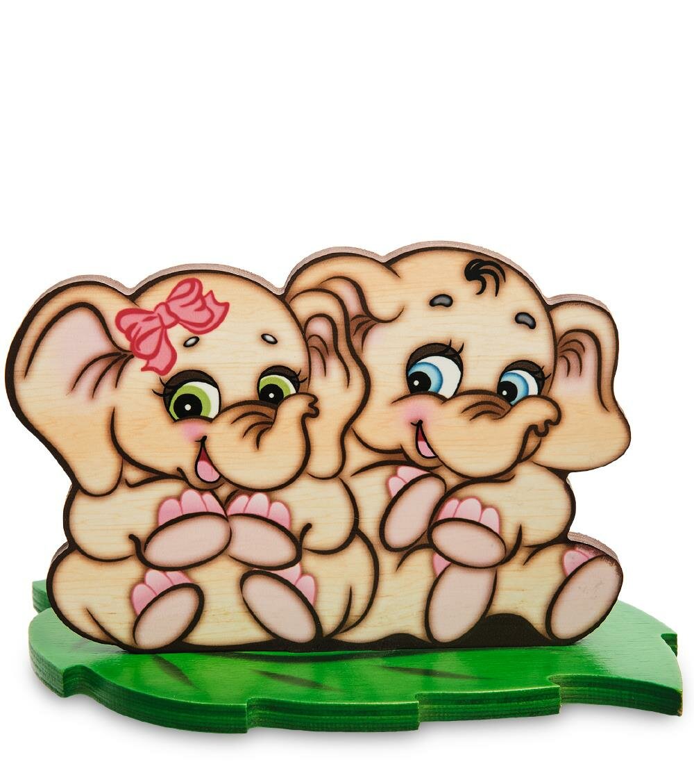 Карандашница Семен с подружкой A2164950 Народные промыслы, Дерево, Россия