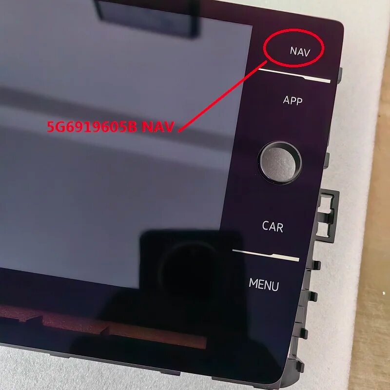 ЖК-дисплей с кнопкой навигации и сенсорной панелью для VW MK7 Golf 7 Passat b8 Polo mk6, 8 дюймов, 5G6919605A APP 5G6919605B