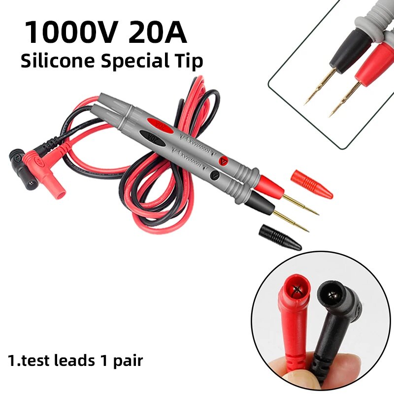 Зонды для мультиметра YIZHAN 1000В 20А Silicone A