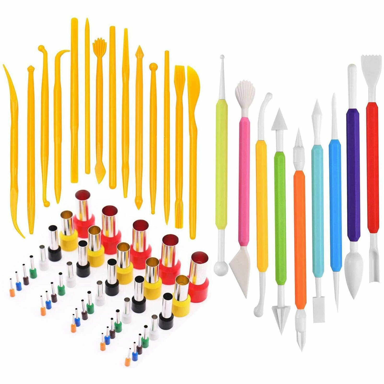 Набор форм для лепки из глины (63 шт.)