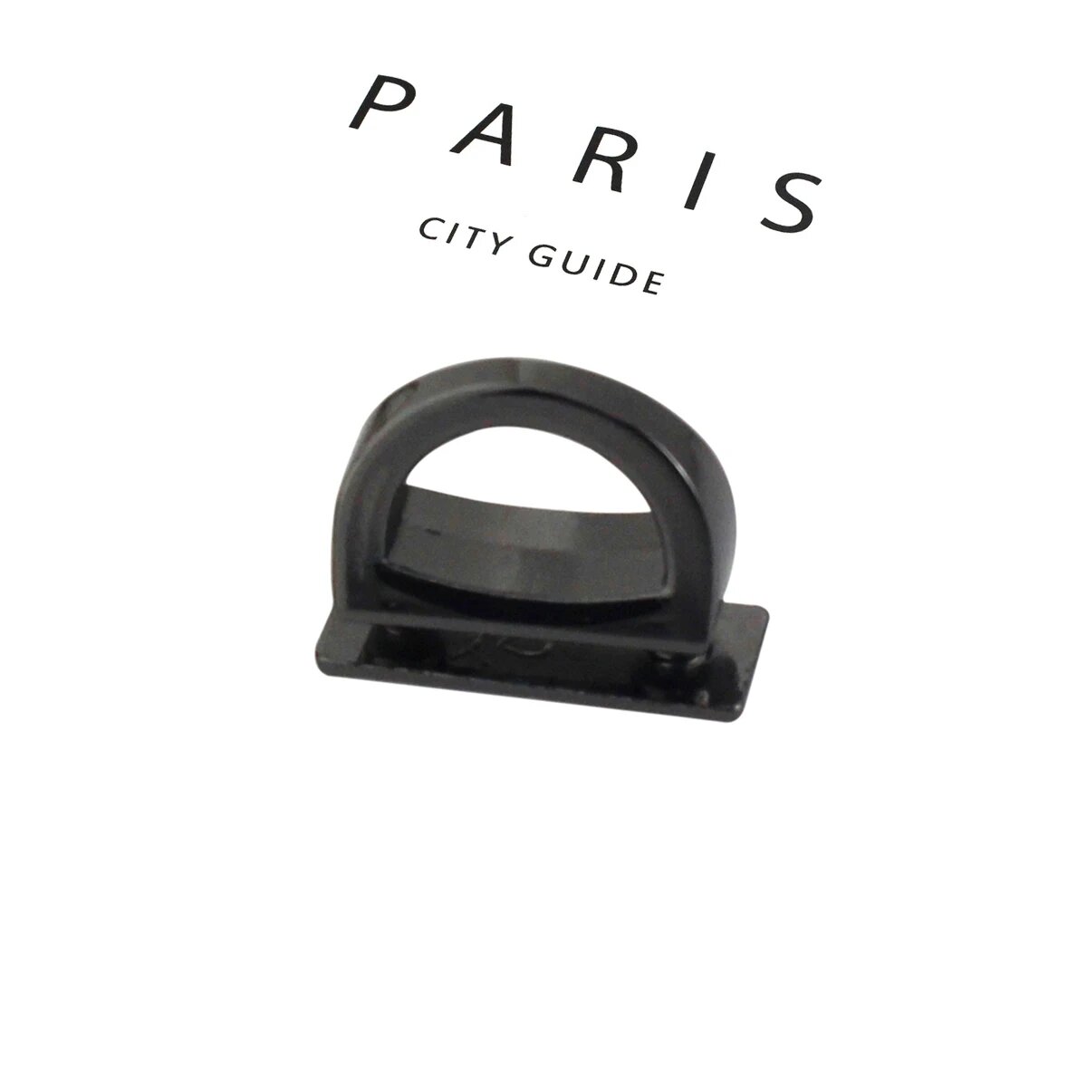 Металлическая боковая пряжка для сумки CLOXY Gun Black