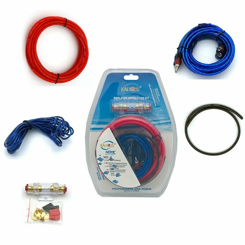 Комплект проводов для сабвуфера 10GA