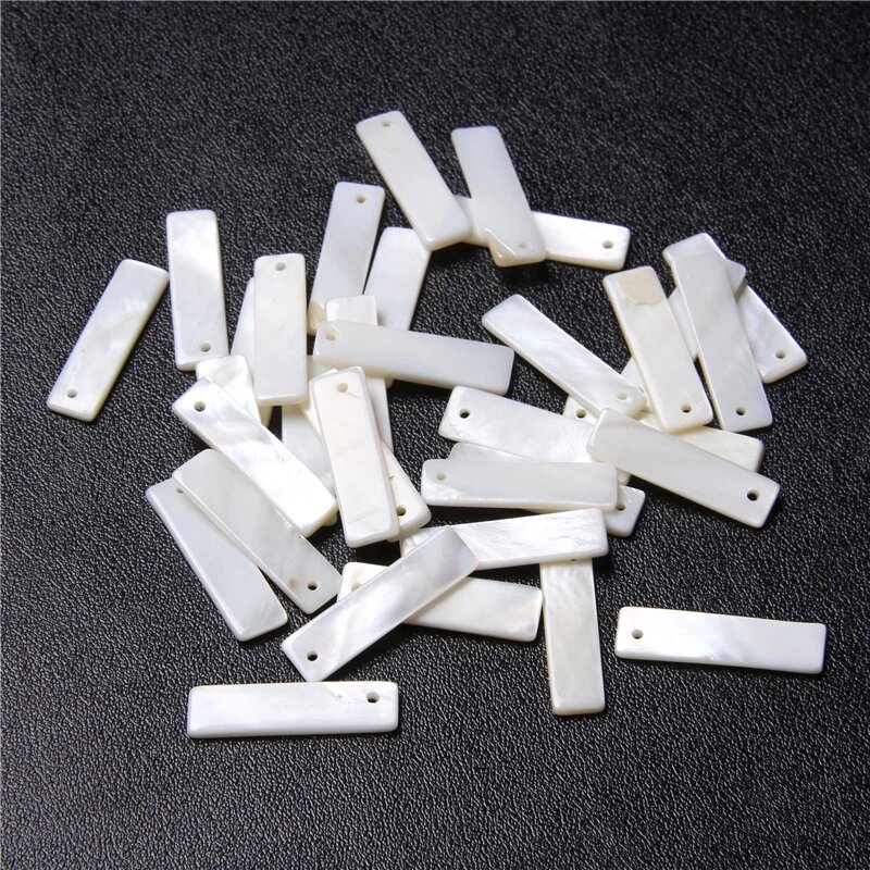 Подвески из ракушек, 10 шт, 7x26mm, цвет 7