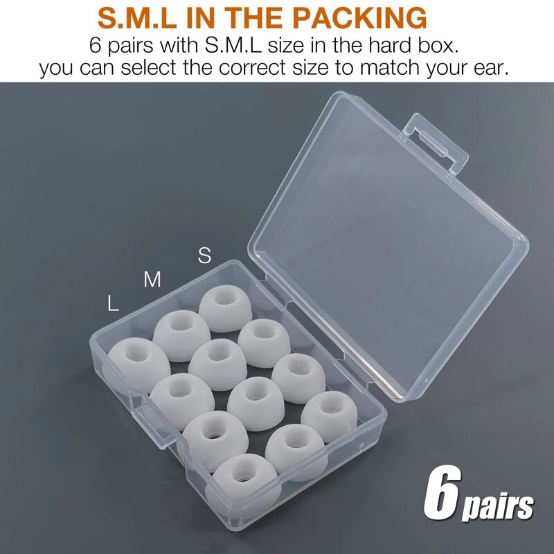 Амбушюры TENNMAK для OnePlus Buds Pro и Buds Z2 white SML