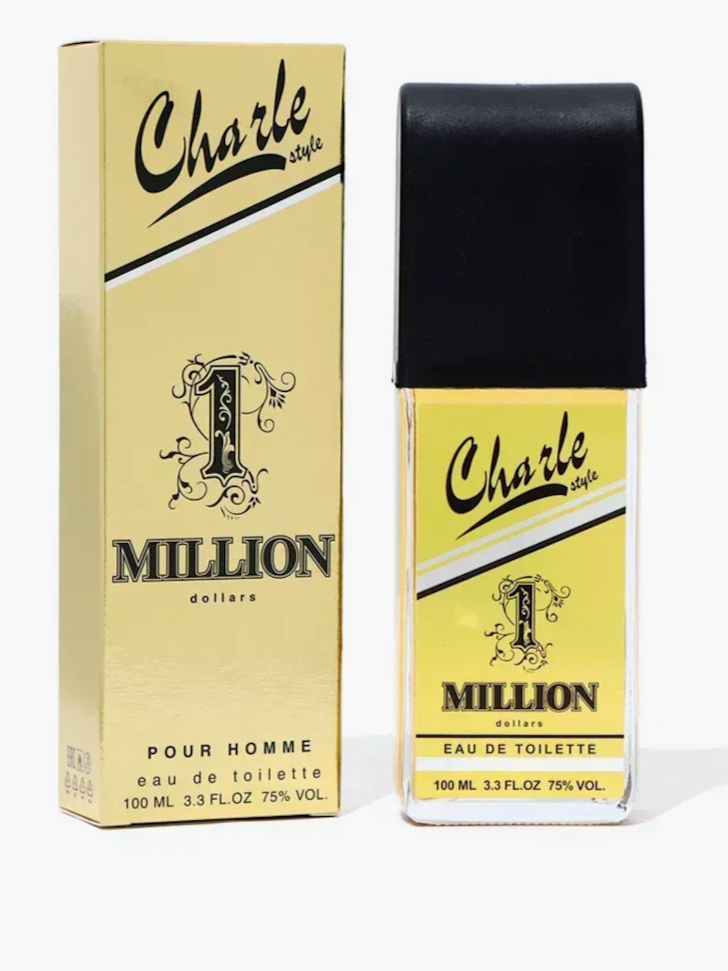 Абар. Туалетная вода для мужчин "Charle style 1 Million Dollars"