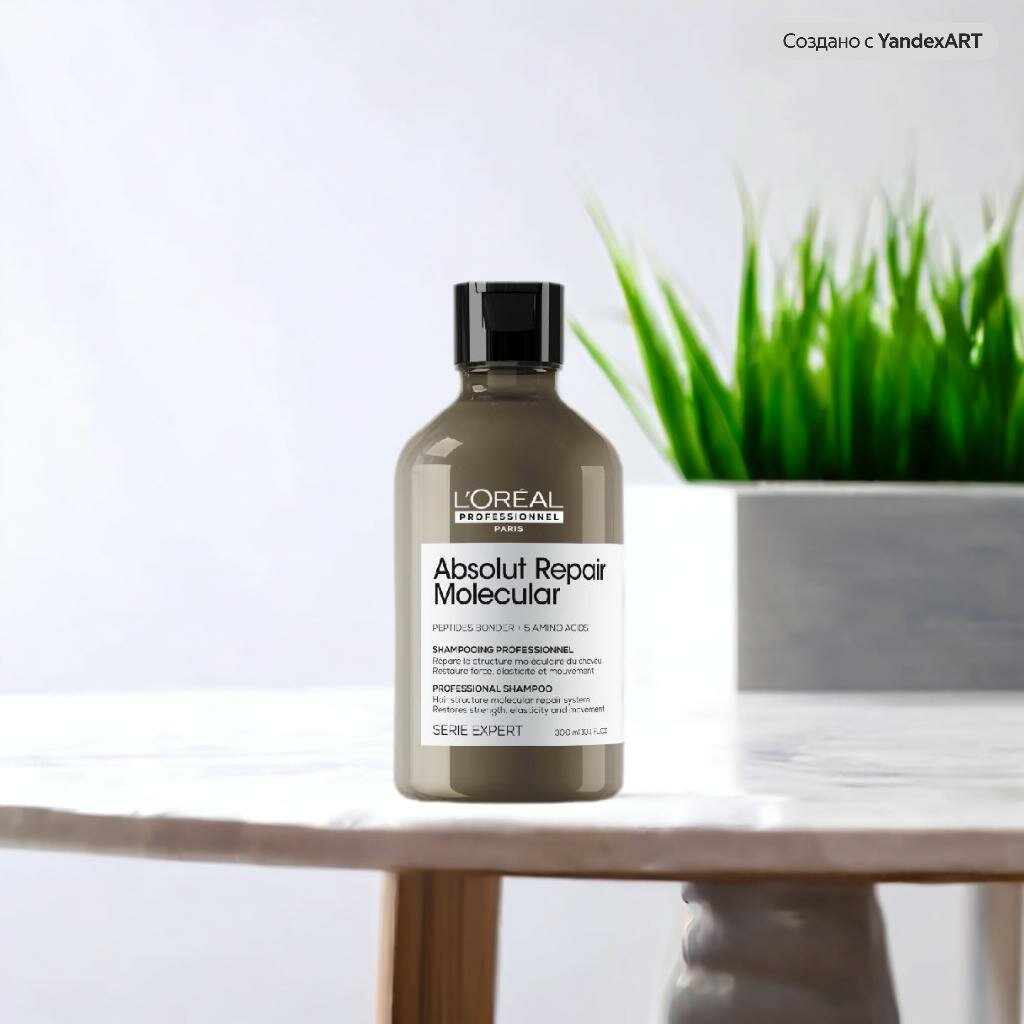 L'Oreal Professionnel Serie Expert Absolut Repair Molecular Шампунь для молекулярного восстановления волос 300 мл