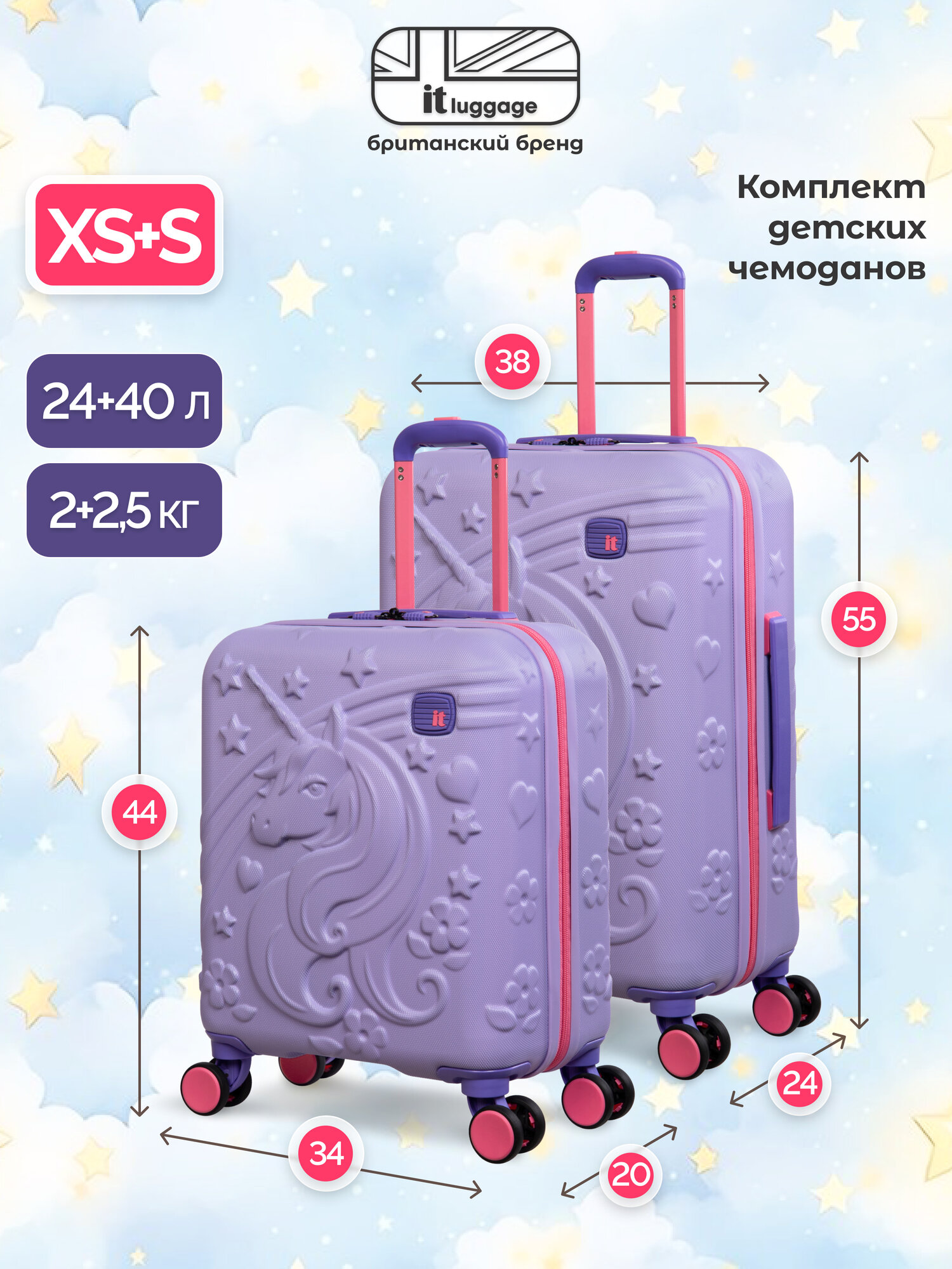 Чемодан-каталка