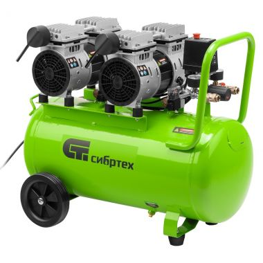 Компрессор безмаслянный СИБРТЕХ МБ 2000/50 58007
