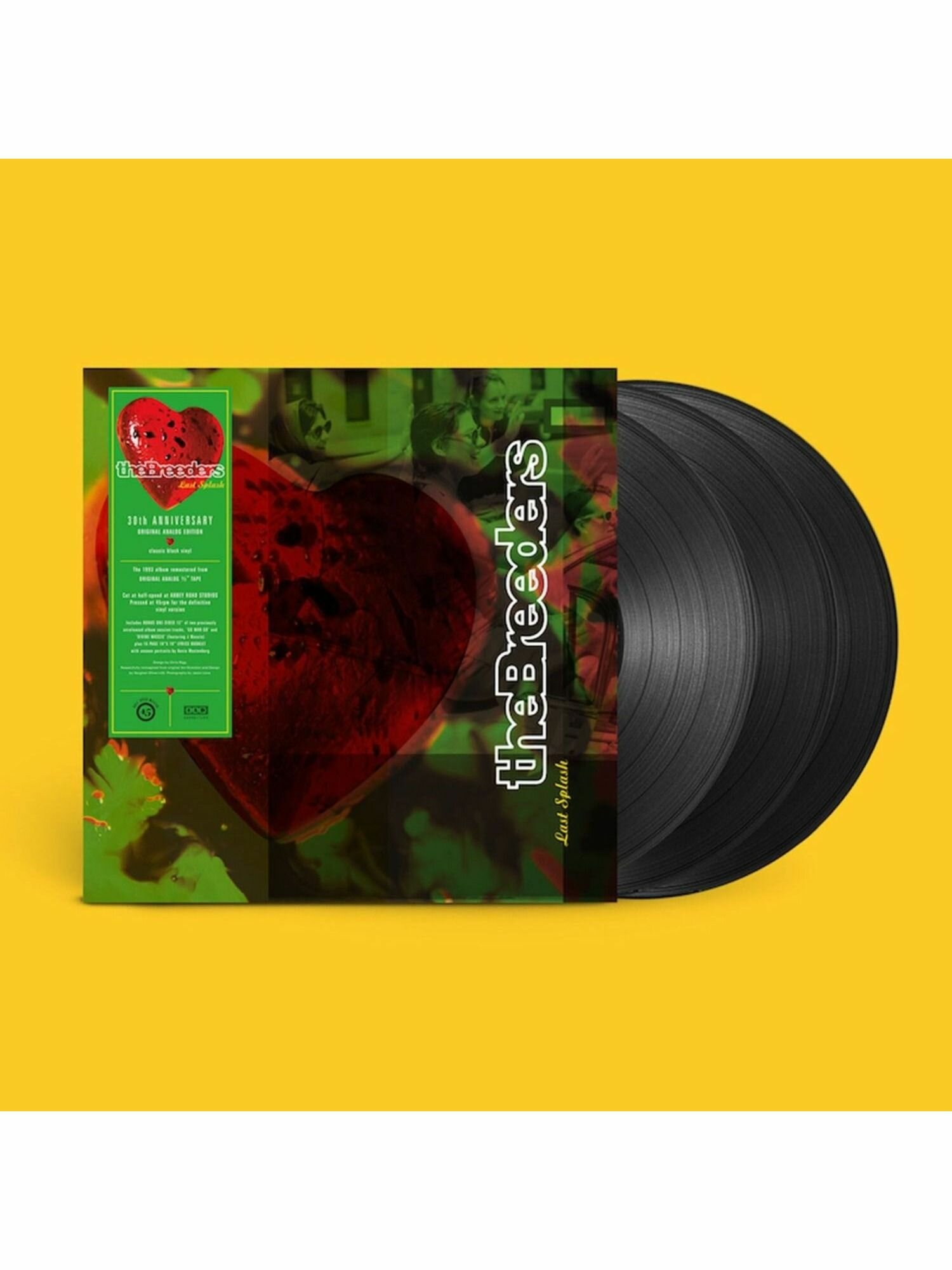 Виниловая Пластинка The Breeders - Last Splash (30th Anniversary Orig*nal Analog Edition) 3 x Пластинки совершенно новый и еще запечатанный