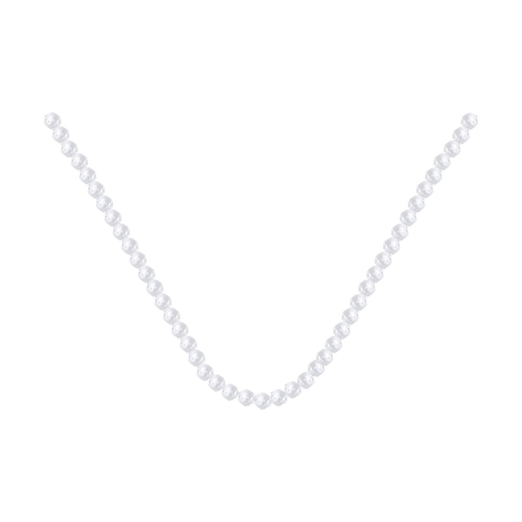 Колье, серебро, 925 проба, родирование, фианит