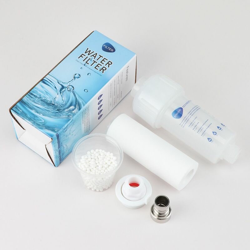 Фильтр для лейки душа+картриджа от хлора и ржавчины+терминал-Праздничные подарки