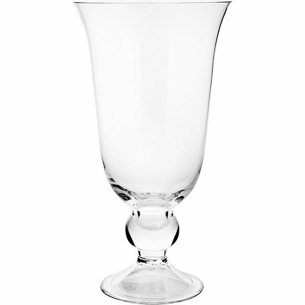 Ваза для цветов на ножке D=21, H=35см; прозр. (Неман, Беларусь)