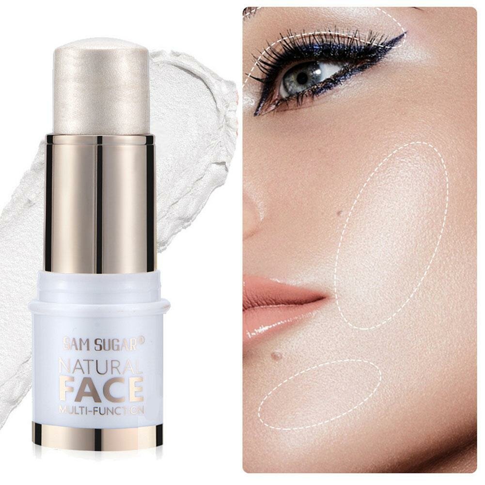 Матовые румяна для лица мультифункциональный стик для макияжа, хайлайтер и контуринг, для век и губ и скул и тела