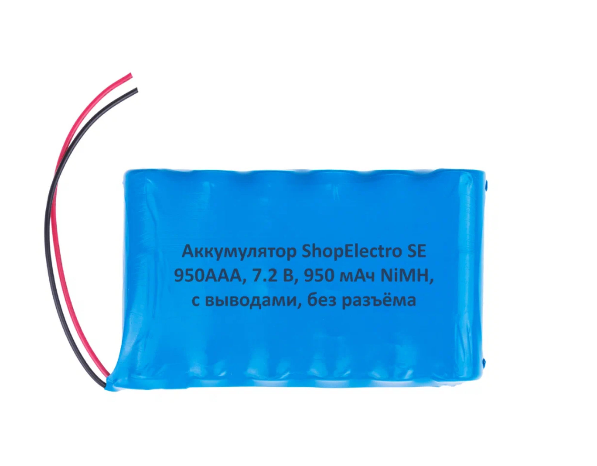 Аккумулятор ShopElectro SE 950ААА, 7.2 В, 950 мАч/ 7.2 V, 950 mAh, NiMH, с выводами, без разъёма (1)