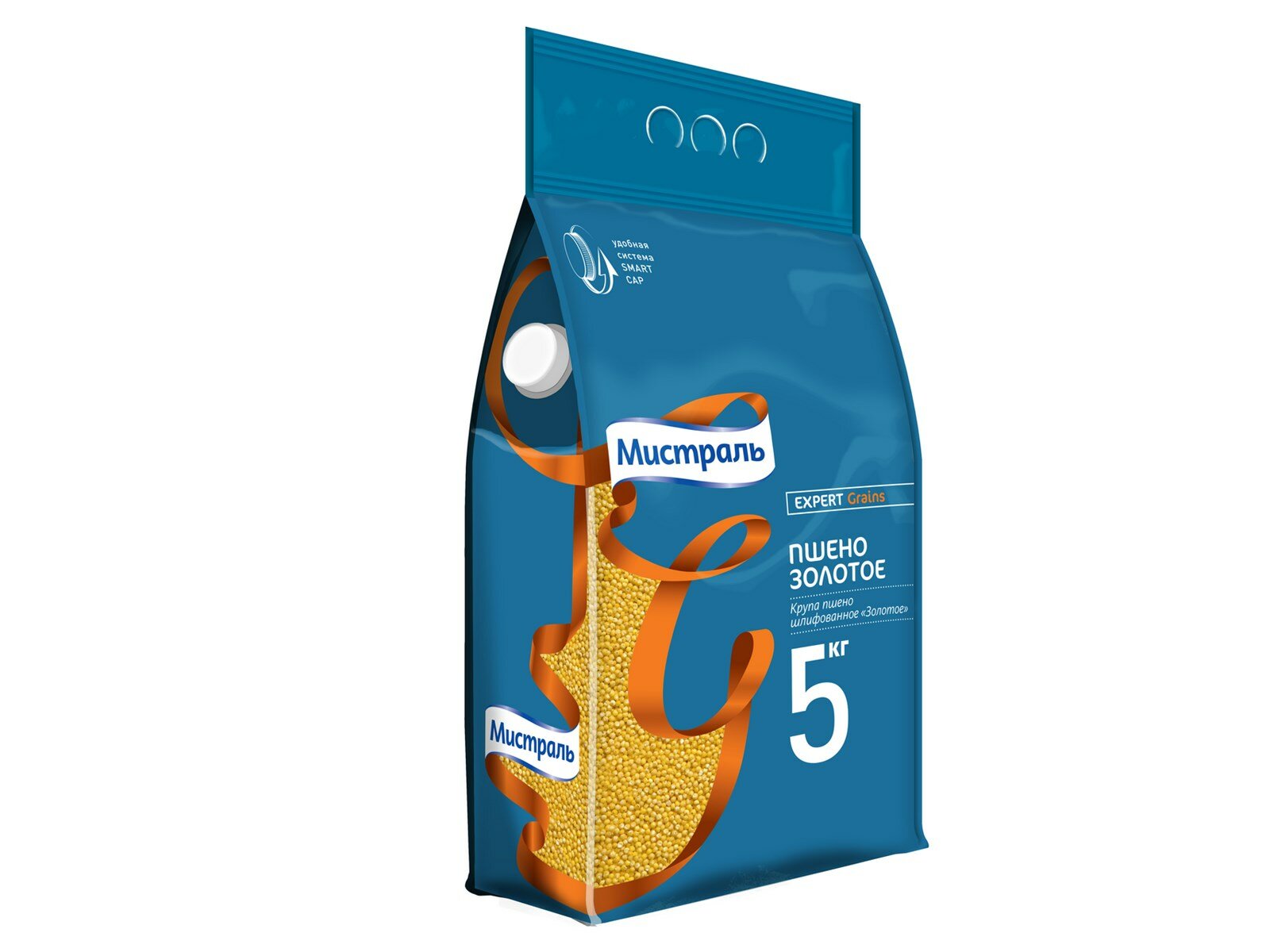 Пшено Мистраль золотое, 5кг