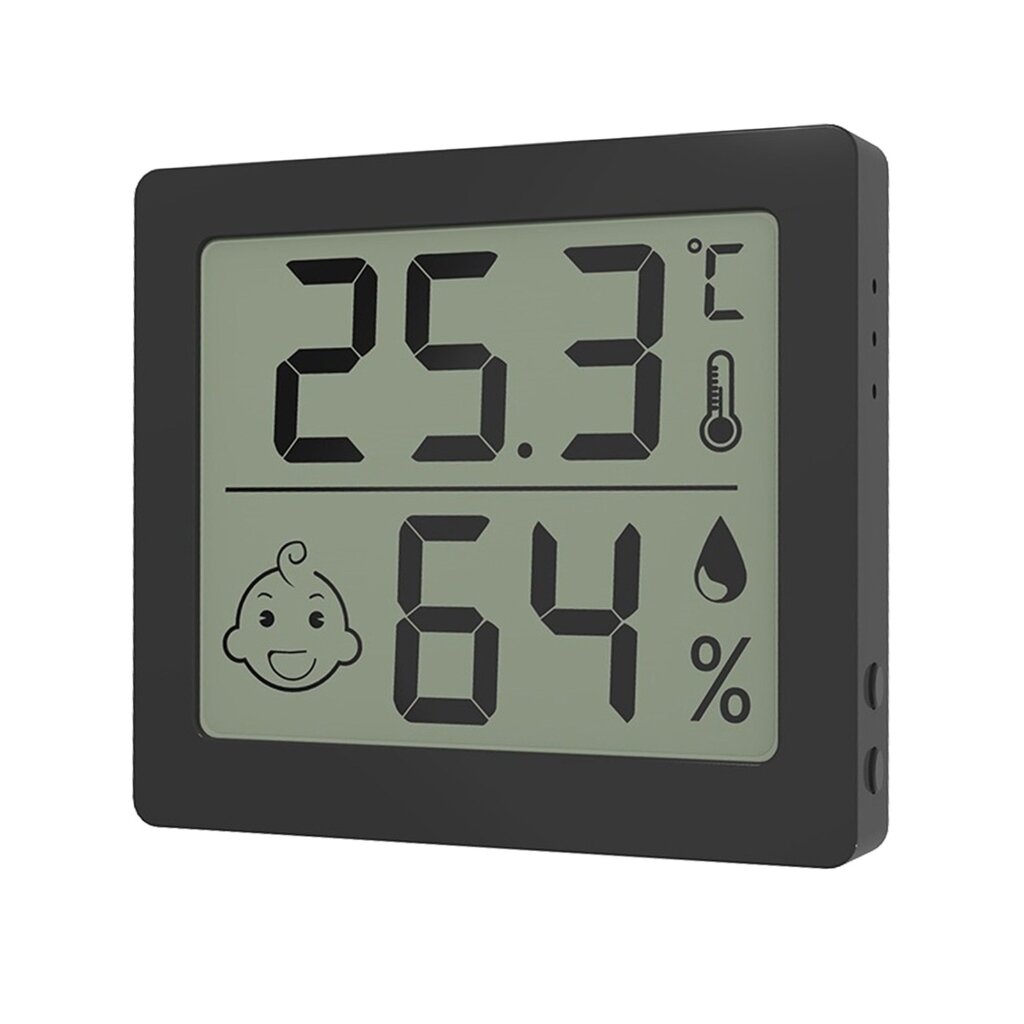 Цифровой гигрометр, комнатный термометр, измеритель влажности, точный монитор температуры и влажности для дома