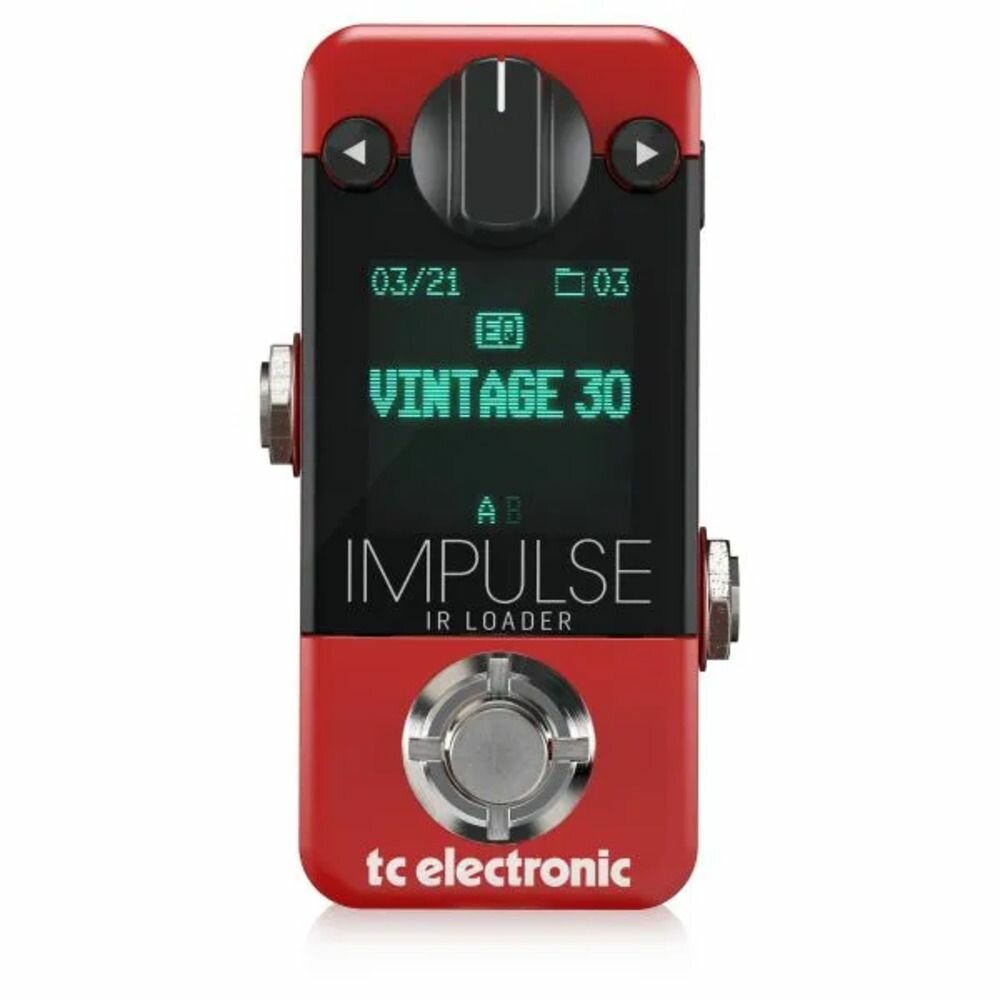 TC electronic IMPULSE IR LOADER педаль моделирующая кабинеты на основе загружаемых импульсных характ