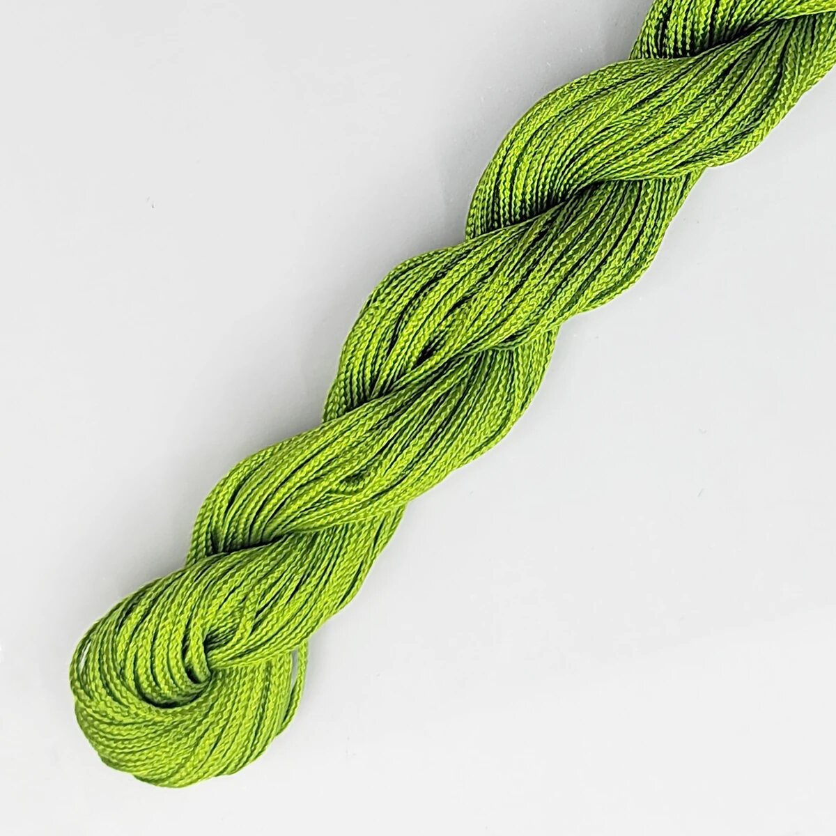 1 мм нейлоновая нить для браслета, плетеная нить с китайским узлом, сделай сам, макраме, бисерная нить для изготовления ювелирных изделий Зеленый, Fruit Green