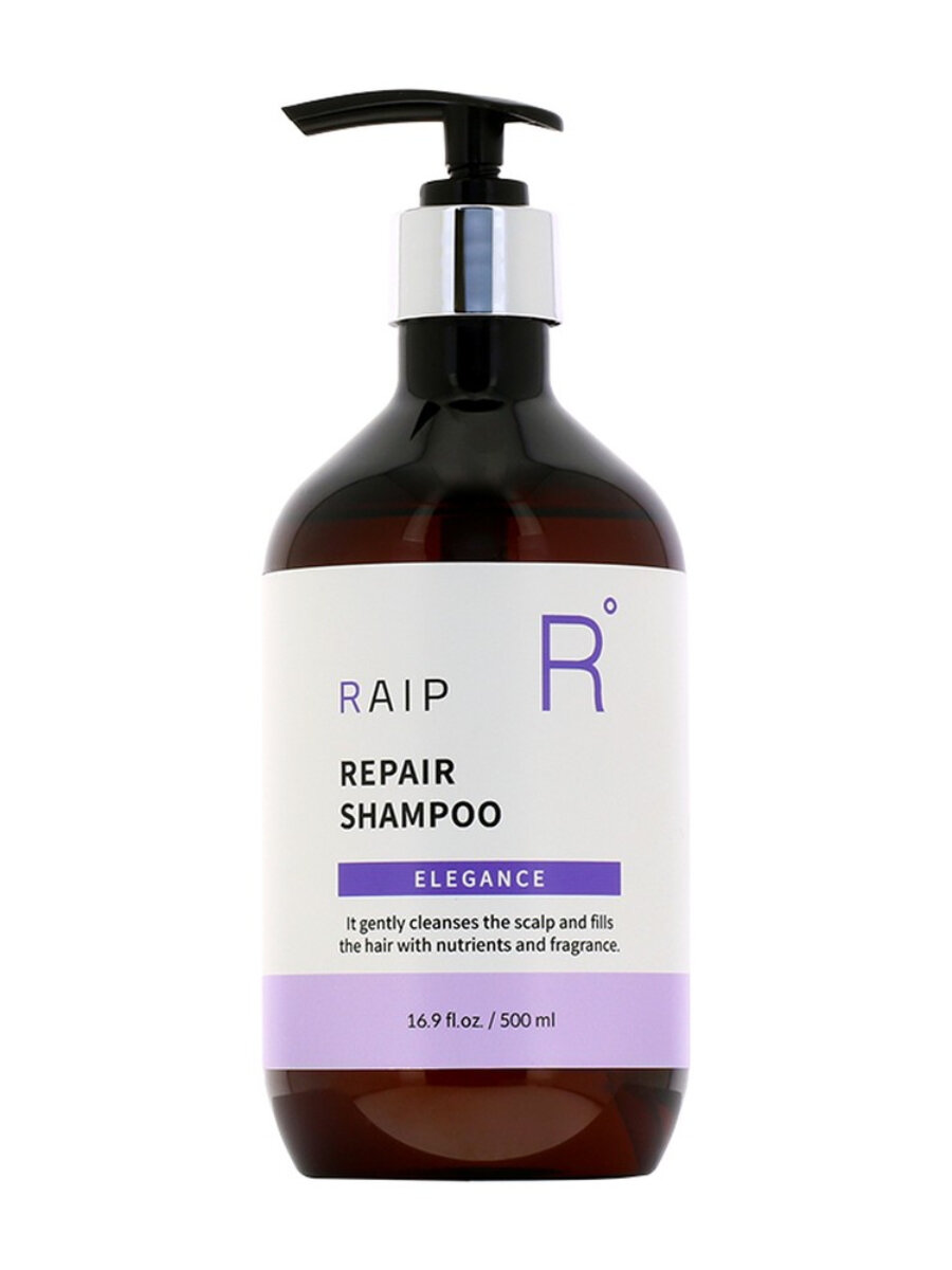Шампунь для волос RAIP "ELEGANCE" восстанавливающий, 500 мл.