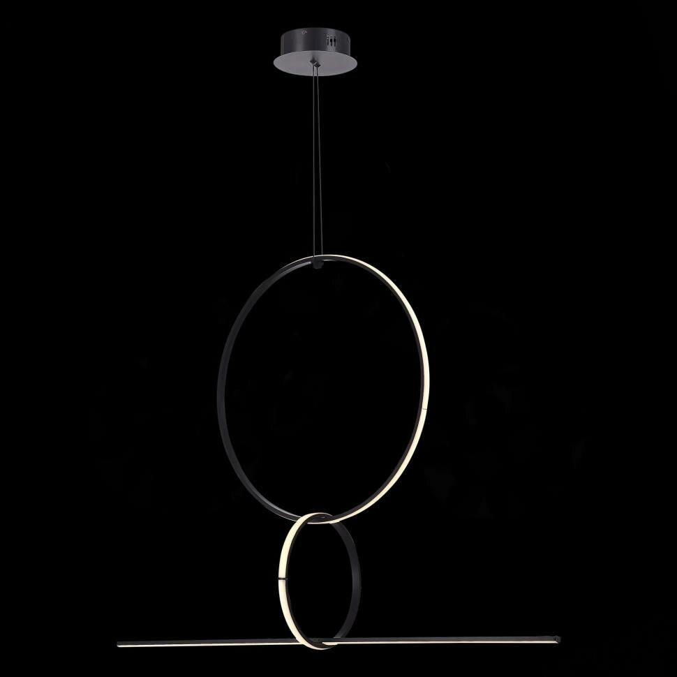 ST LUCE SL6113.433.01 Светильник подвесной ST-Luce Черный LED 1*50W 3000K GAIA