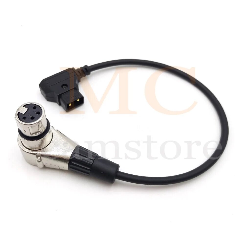 Кабель XLR D-Tap «папа-мама» 4-контакта MCCAMSTORE 50cm