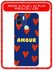 Чехол на Xiaomi Redmi A1+/Redmi A2+/Poco C51/C50 / Редми A1+ с принтом "Amour ar...