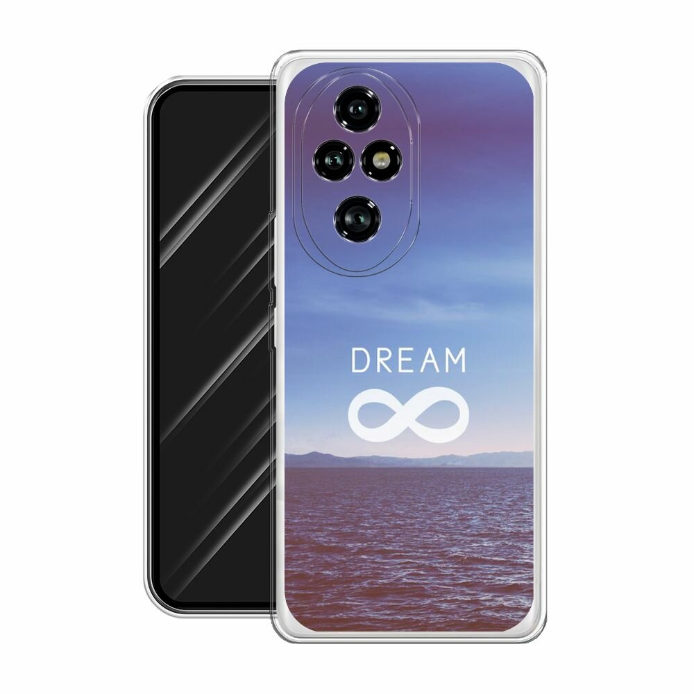 Чехол на Honor 200 Pro / Хонор 200 Про с принтом "Dream бесконечность" — фото 1
