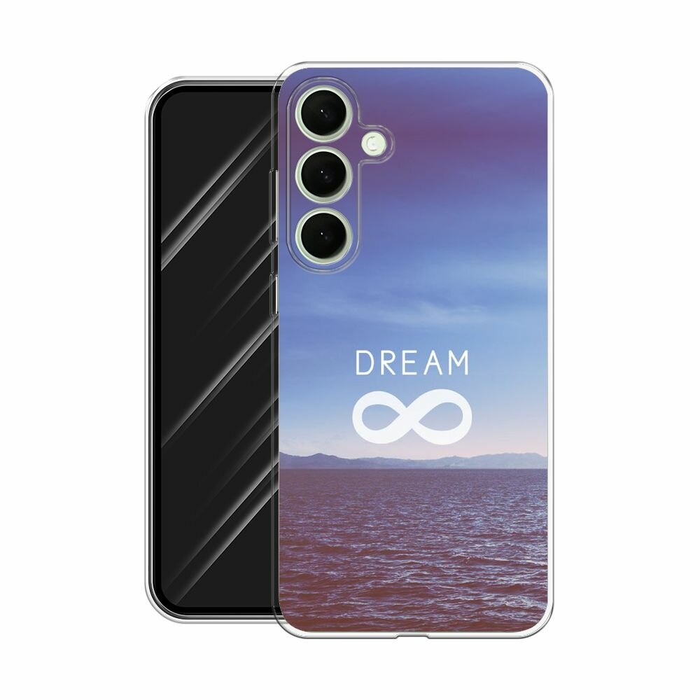 Чехол на Samsung Galaxy S25 Plus / Самсунг S25 Плюс с принтом "Dream бесконечность" — фото 1