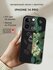 Чехол на Apple iPhone 14 Pro / Айфон 14 Про с принтом "KAWS 23 февраля 1"