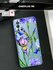 Чехол на OnePlus 9R / ВанПлас 9R с принтом "Синие ирисы", прозрачный