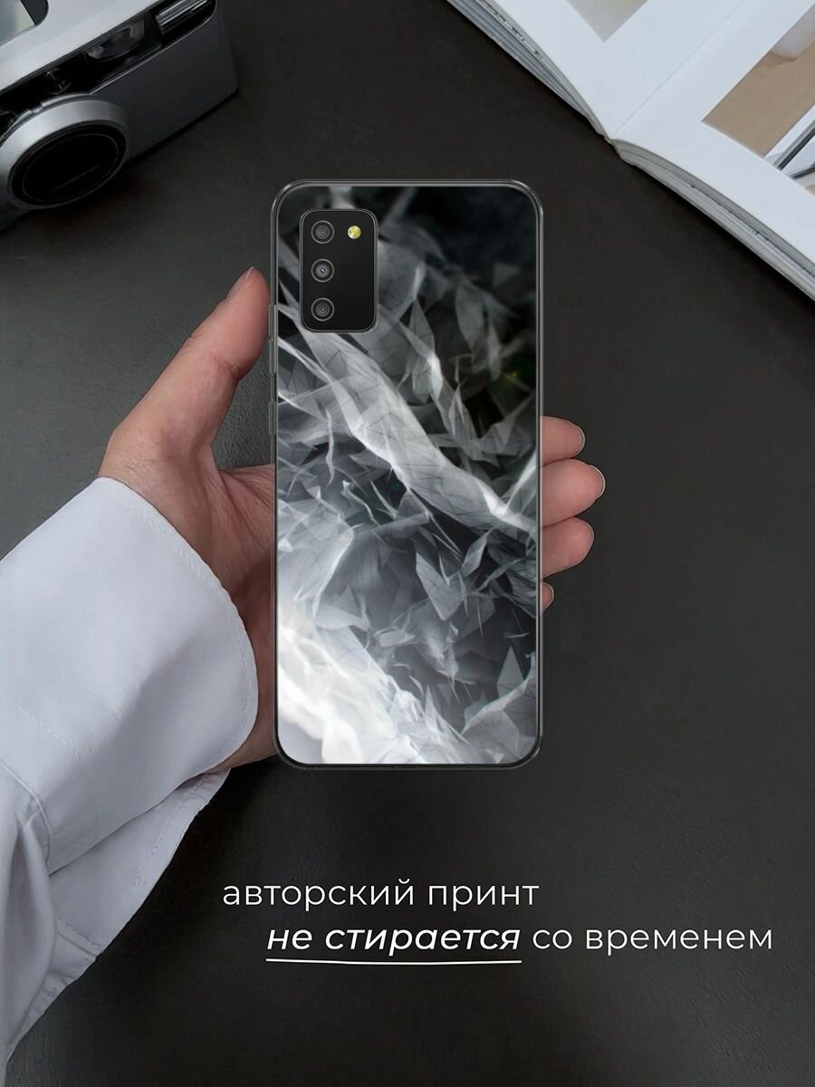 Чехол на Samsung Galaxy A02s / Самсунг Галакси A02s с принтом "Абстракция 9" — фото 1