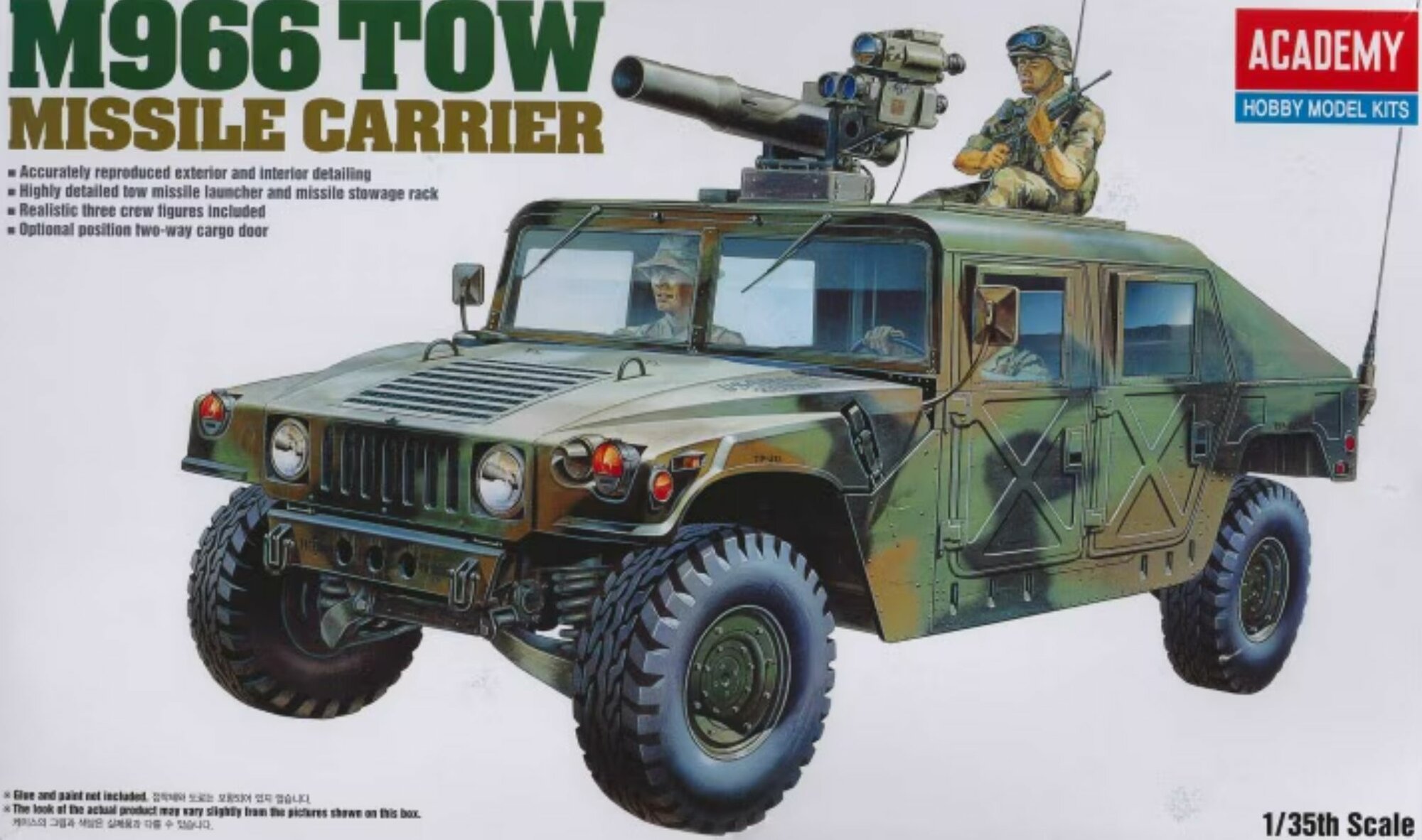 Academy 13250 1/35 M996 TOW Перевозчик Джип сборная модель