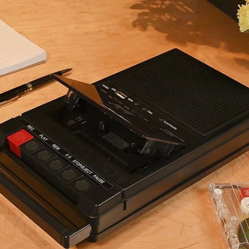 Многофункциональный Портативный USB-Плеер С Кассетным Магнитофоном
